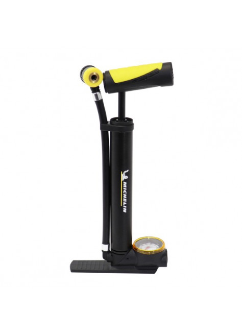 Aluminium mini foot pump - Michelin