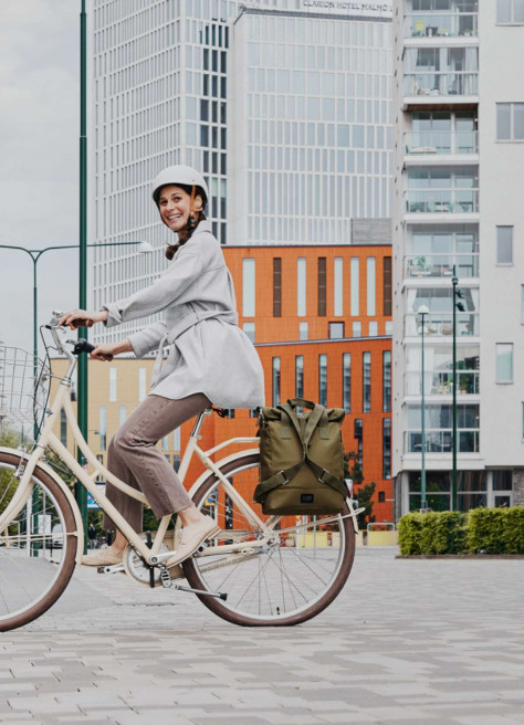 Pannier rucksack - Weathergoods Sweden | JE SUIS À VÉLO