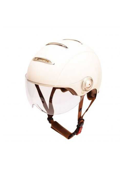 Tandem Light bicycle helmet with visor - Marko