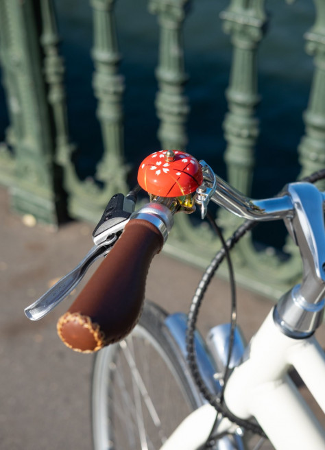 Sonnette Suzu avec motif - Crane Bell | JE SUIS À VÉLO